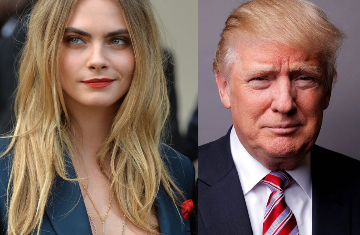 La Modelo De Cara Delevingne Compara A Trump Con Hitler Adolescentes